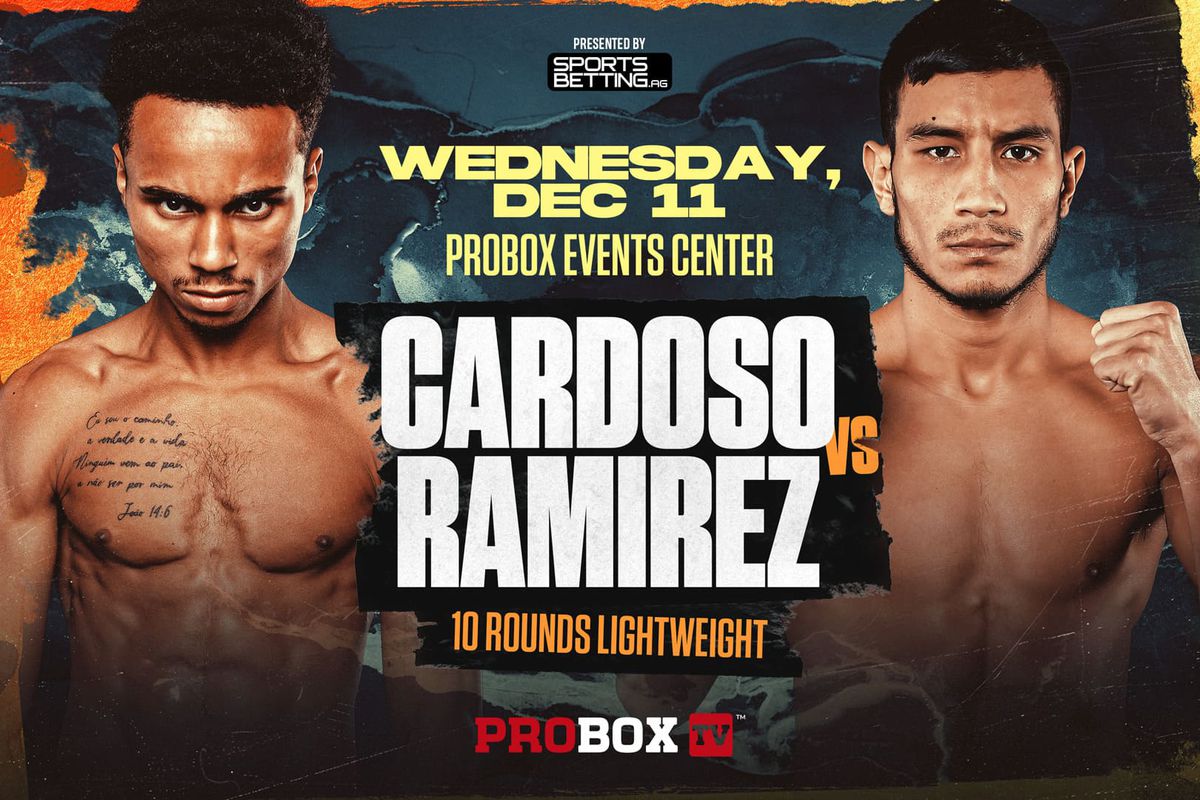 Jonhatan Cardoso, Eduardo Ramirez Set For ProBox Main Event