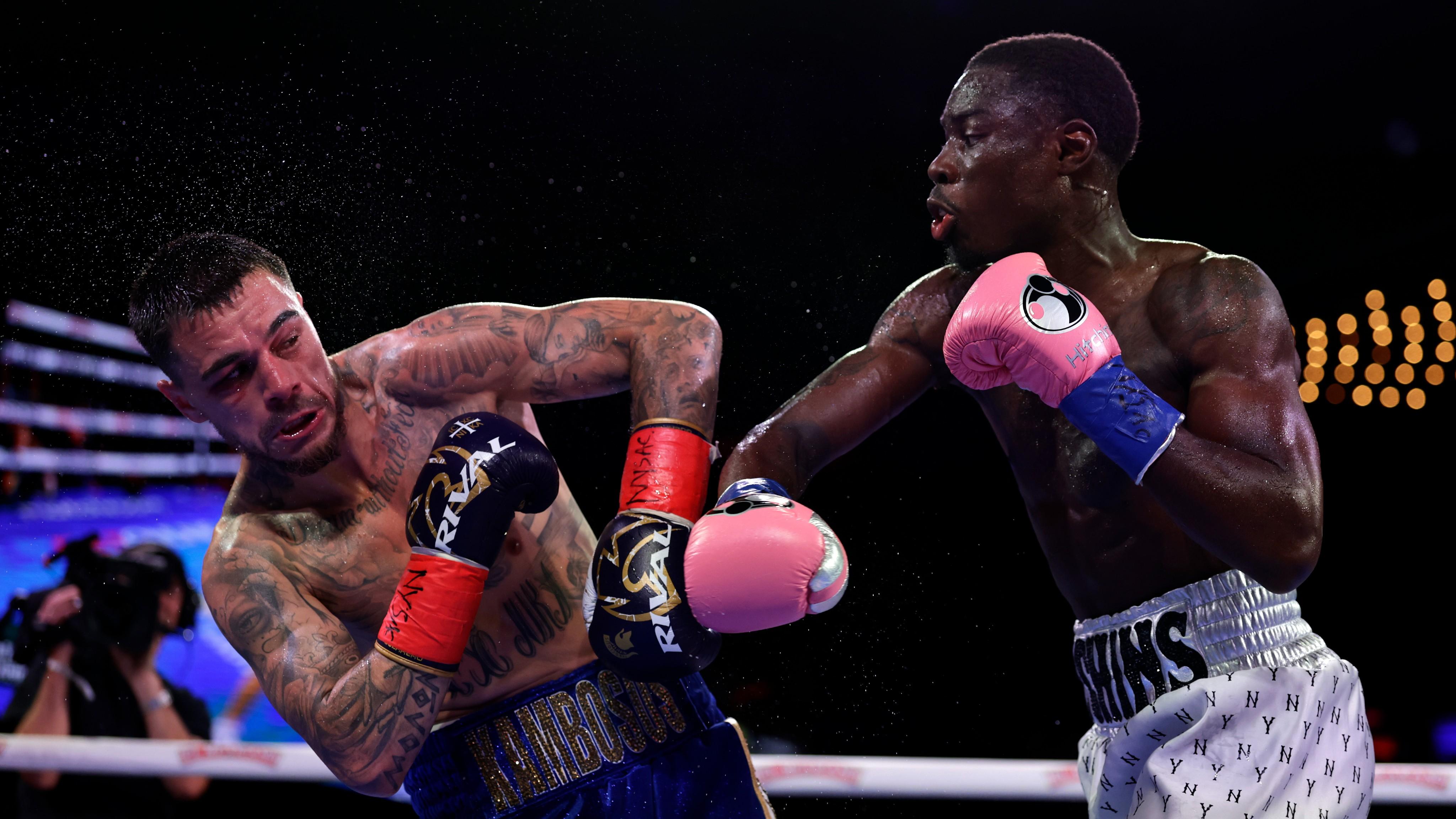 Richardson Hitchins Dominates George Kambosos With 8th-Round Stoppage ...