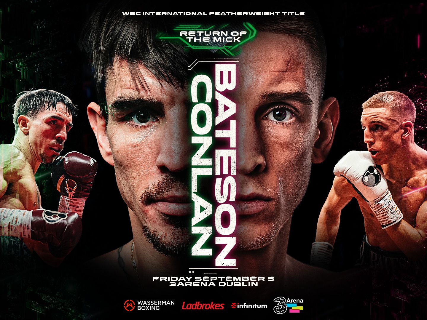 Conlan's title charge resumes with Bateson battle, Sept. 5