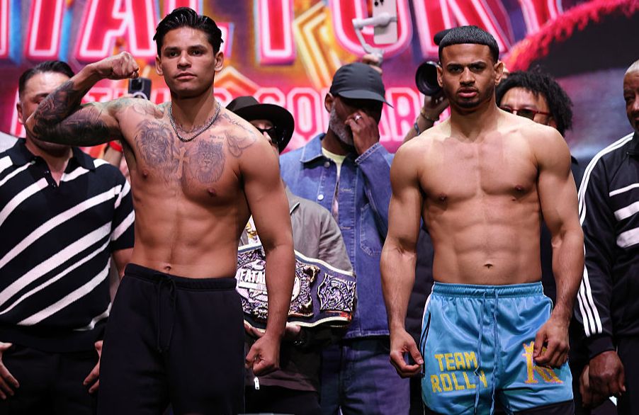 Ryan Garcia Weighs Career-High 146.8 Pounds For Times Square Fight With ...