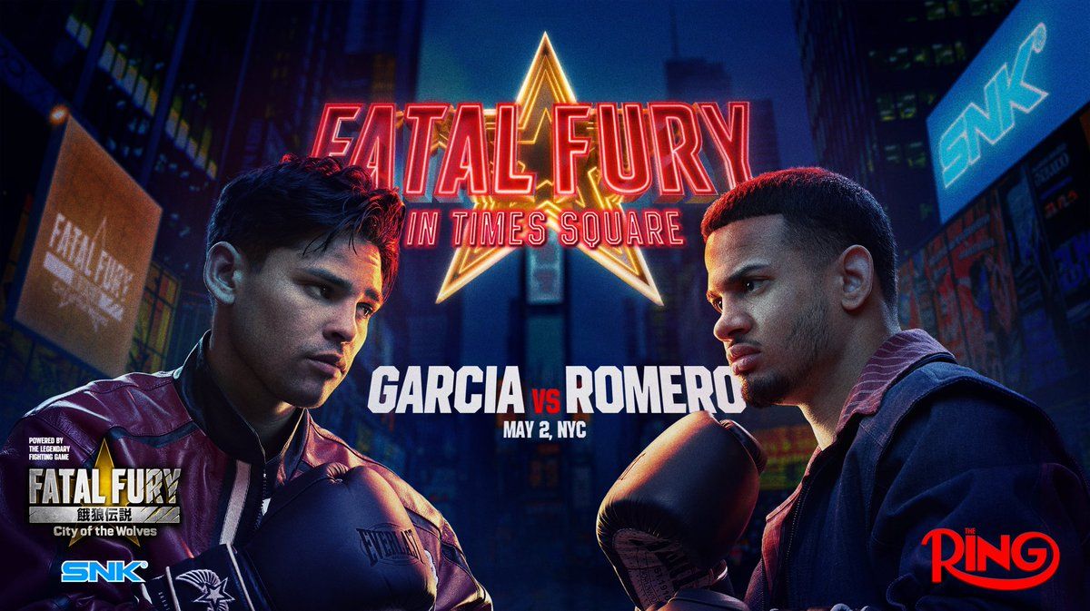 Ryan Garcia VS Rolando Romero | Times Square, New York City, US | RingMagazine.com