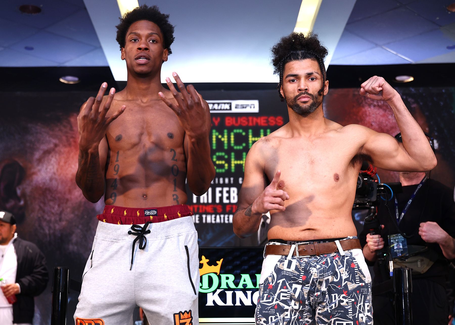 Keon Davis Is By Brother Keyshawn’s Side In Second Pro Fight