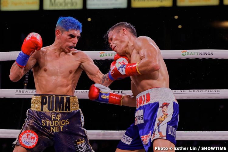 How does Puma Martinez beat Bam Rodriguez, and what would it mean