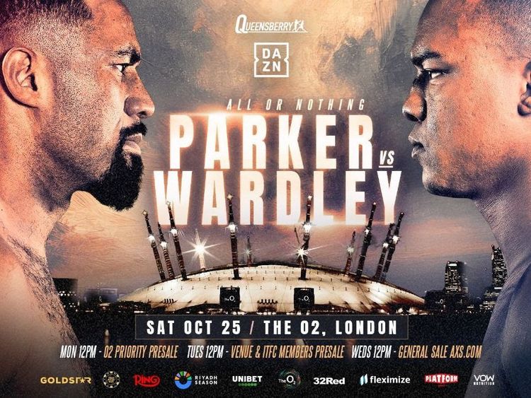 Joseph Parker VS Fabio Wardley | The O2, London, GB | RingMagazine.com