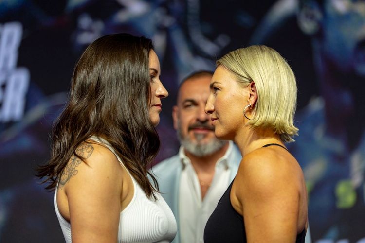 Photos: Mikaela Mayer, Mary Spencer - Face To Face at Final Presser