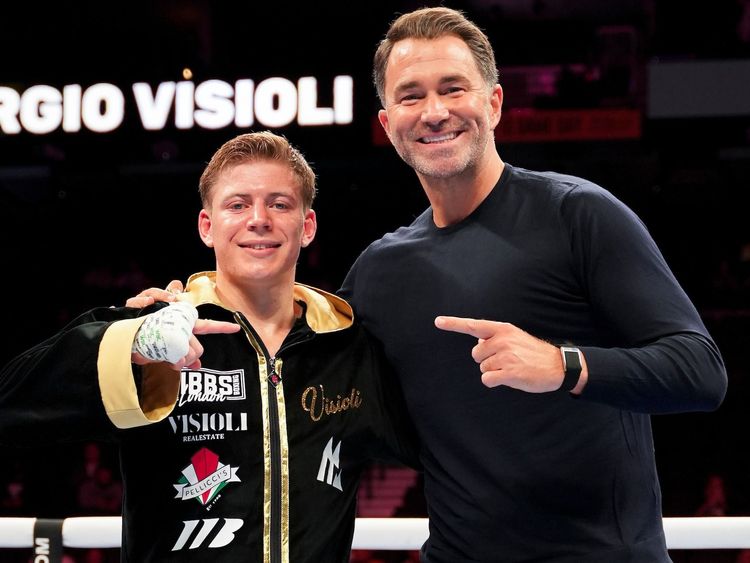 Eddie Hearn: Giorgio Visioli To Headline December Show, Announcement ...