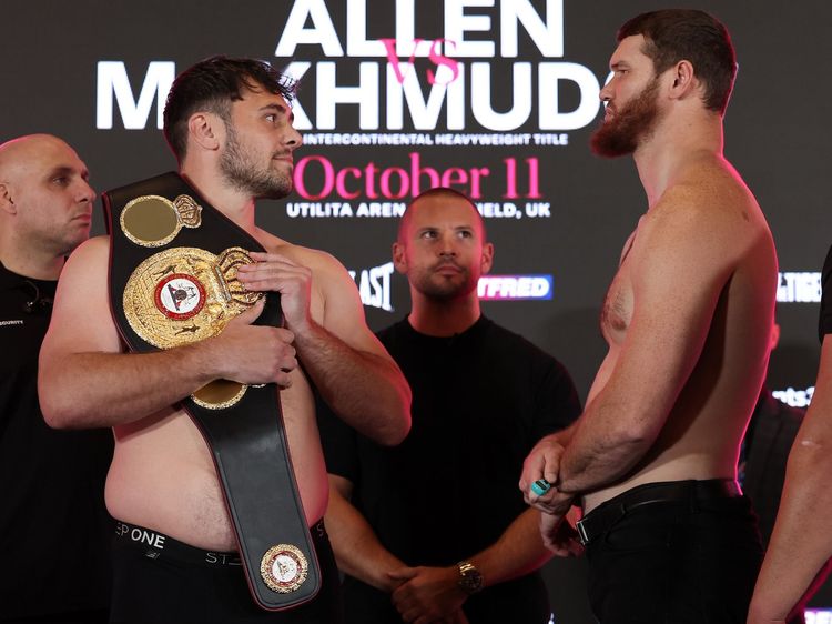 Dave Allen Two Pounds Lighter Than Arslanbek Makhmudov Before ...