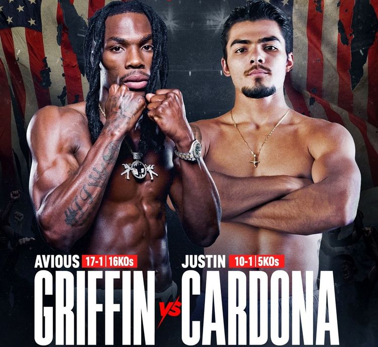 Avious Griffin VS Justin Cardona | Kaseya Center, Miami, US ...