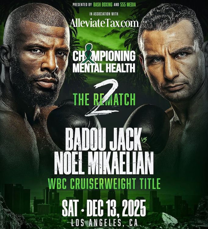 Badou Jack VS Noel Mikaelian | Los Angeles, California, US ...