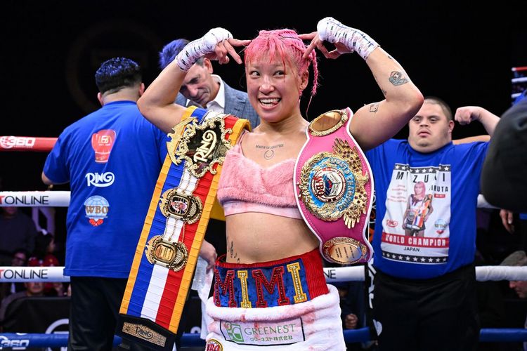 Mizuki Hiruta Sweeps Aside Gloria Gallardo, Retains Ring, WBO 115-Pound ...