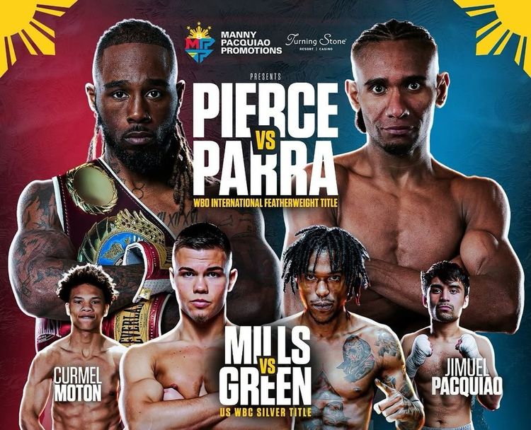 Elijah Pierce VS Lorenzo Parra | Turning Stone Resort and Casino, New ...