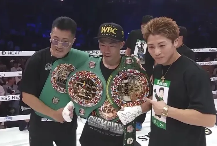 Takuma Inoue déjoue Tenshin Nasukawa aux points et remporte le titre WBC des 53,5 kg