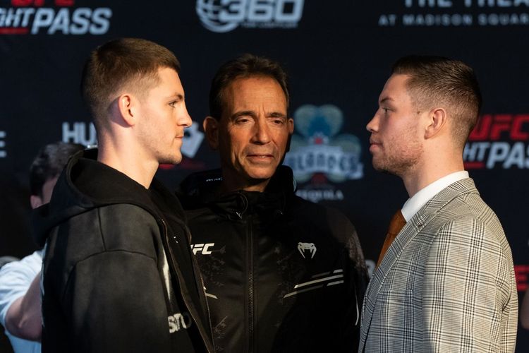 Photos: Callum Walsh, Dean Sutherland - Face To Face at Final Presser