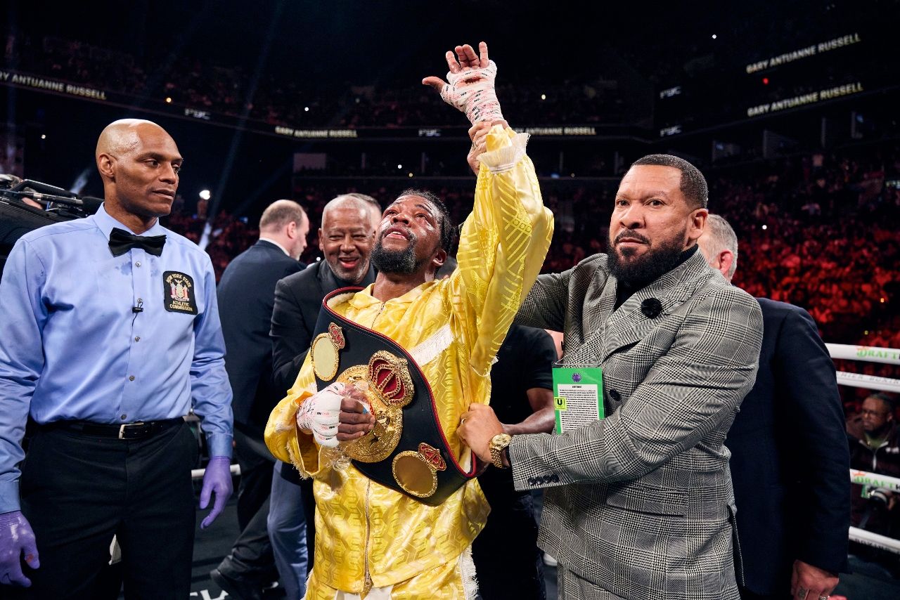 Photos: Gary Antuanne Russell Pounds Jose Valenzuela To Capture WBA Title
