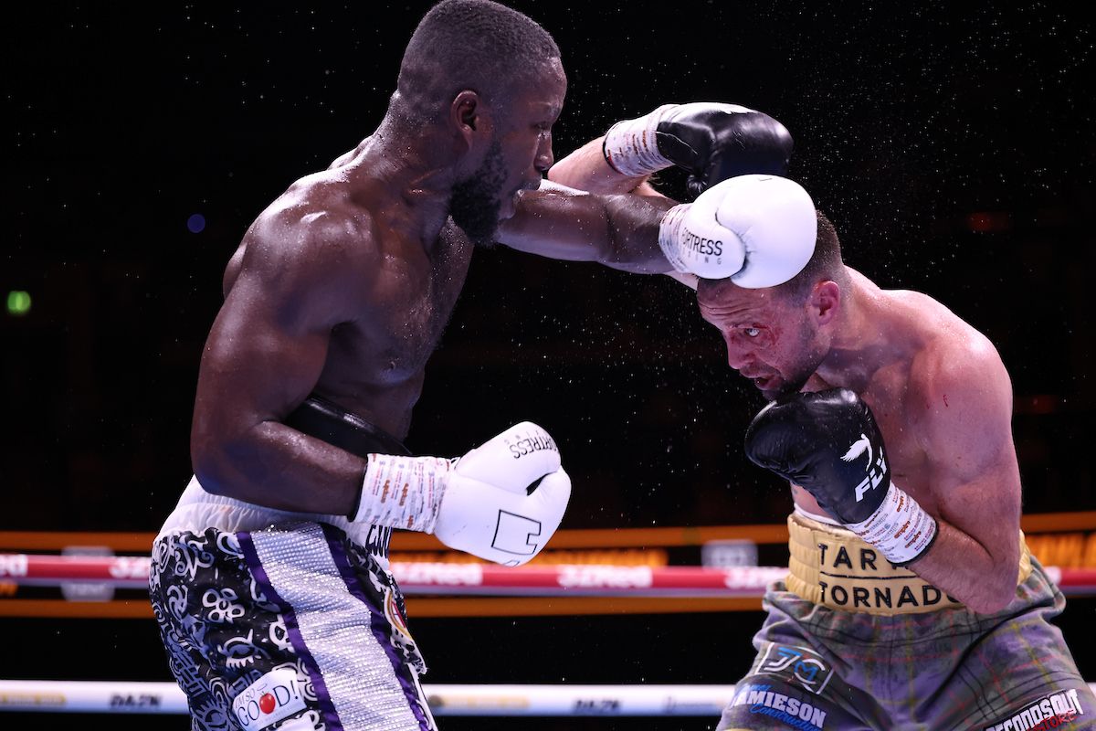 Photos: Ekow Essuman Shocks Josh Taylor With Decision Win